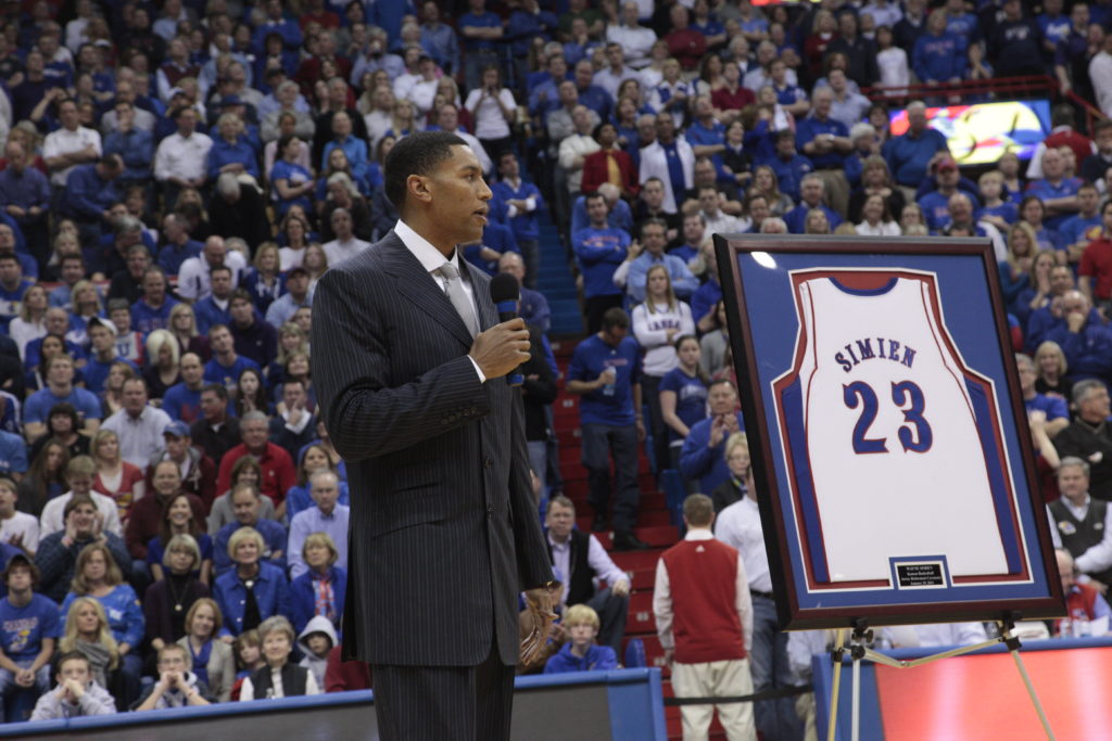 Gary Bedore’s KU notebook: Simien’s jersey hung in rafters | News ...